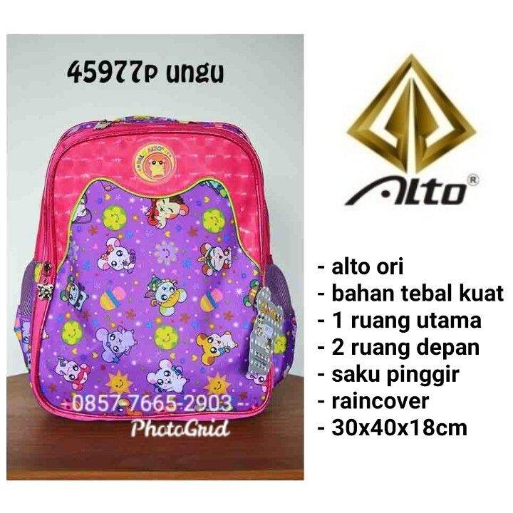 Tas Sekolah Anak SD Tas Ransel Perempuan Palo Alto | Lazada Indonesia