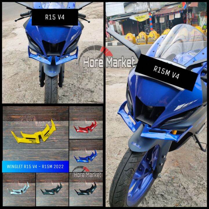 WINGLET R15 V4 WINGLET R15M V4 VVA 2022 WARNA MODEL PANJANG | Lazada Indonesia