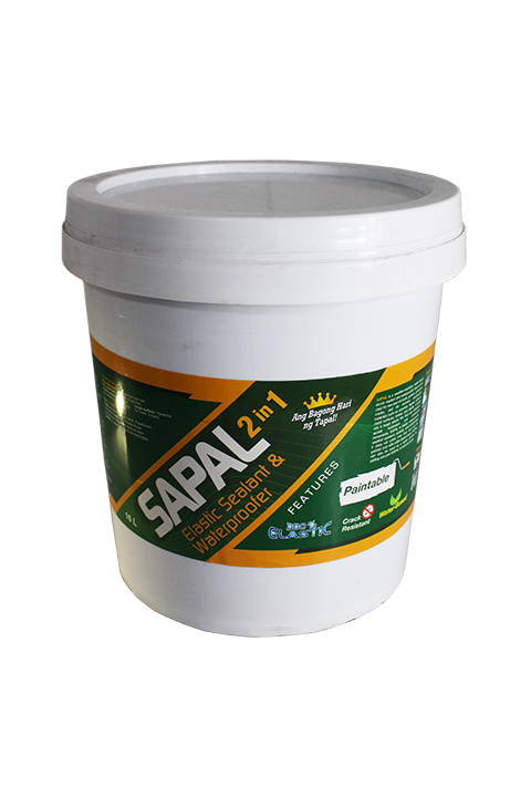 BUILDRITE SAPAL 2 IN 1 Elastic Sealant & Waterproofer 16 LITERS | Lazada PH