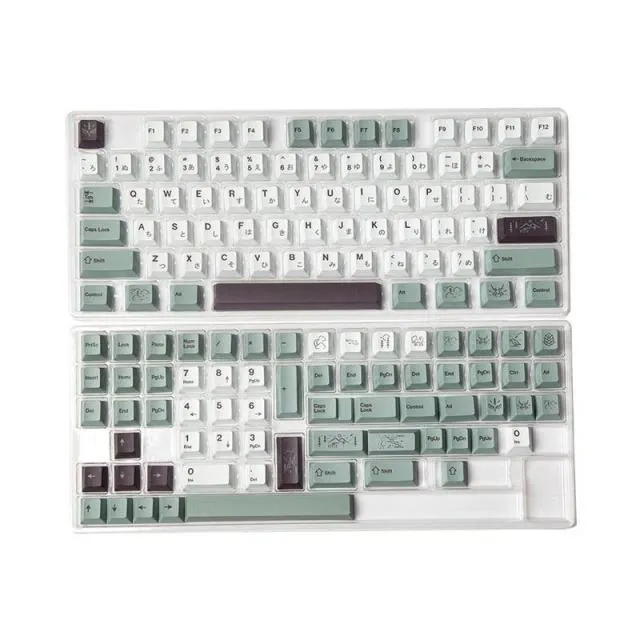 For Gmk Misty Japanese Cartoon Two-Dimensional 141-Key High Mechanical ...