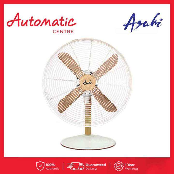 Asahi XF 6004 16-inch Desk Fan with 4-Leaves Metal Blade | Lazada PH