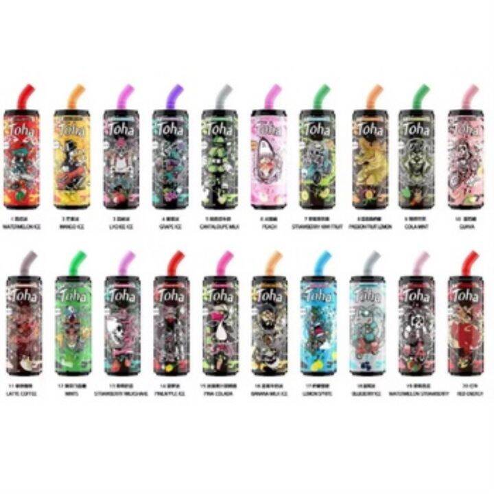 Toha Drinkbar 6000 Puffs Disposable Pod 6k | Lazada PH