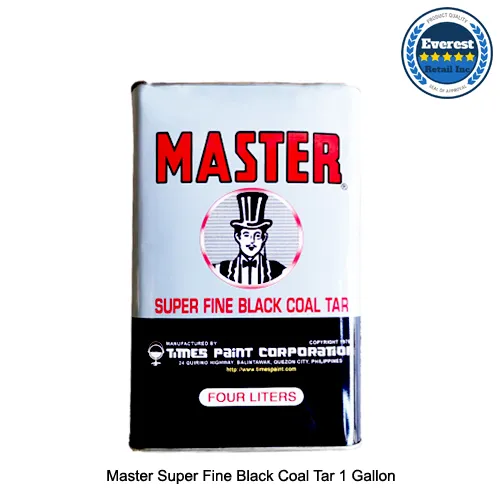 Master Super Fine Black Coal Tar 1 Gallon | Lazada PH