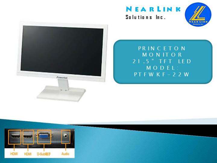 PRINCETON 21.5 INCHES LCD WIDE MONITOR (USED) | Lazada PH