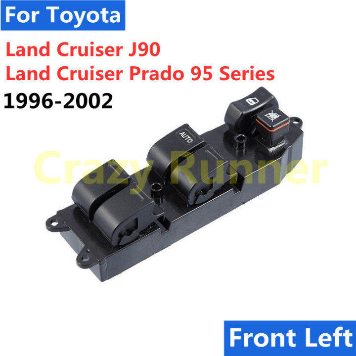 14pins Left Driver Side Power Window Switch for Toyota Land Cruiser J90 ...