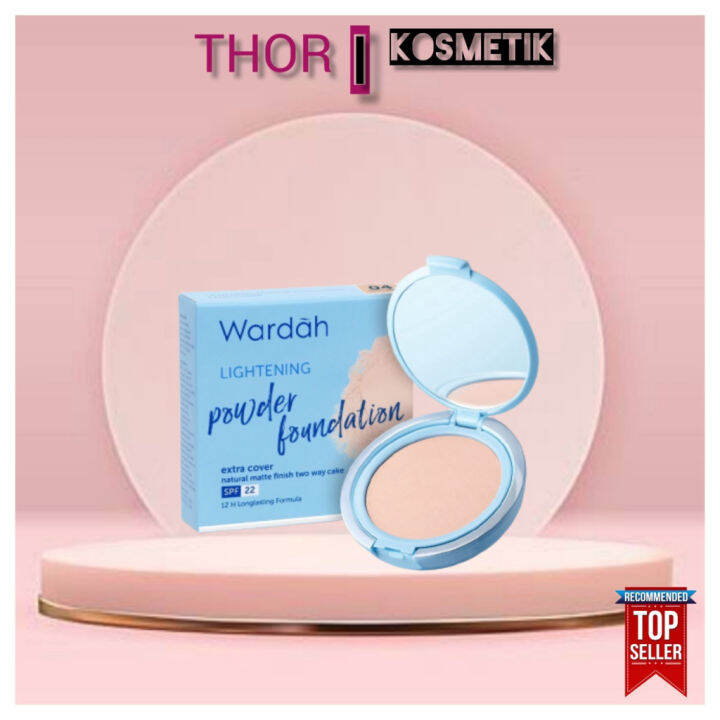 WARDAH Lightening Powder Foundation Extra Cover 10g | Lazada Indonesia