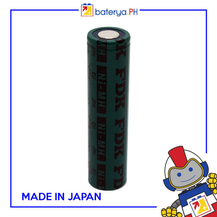 Rechargeable battery FDK 4/3A HR-4/3A 1.2V 4000mAh Nickel Metal Hydride ...