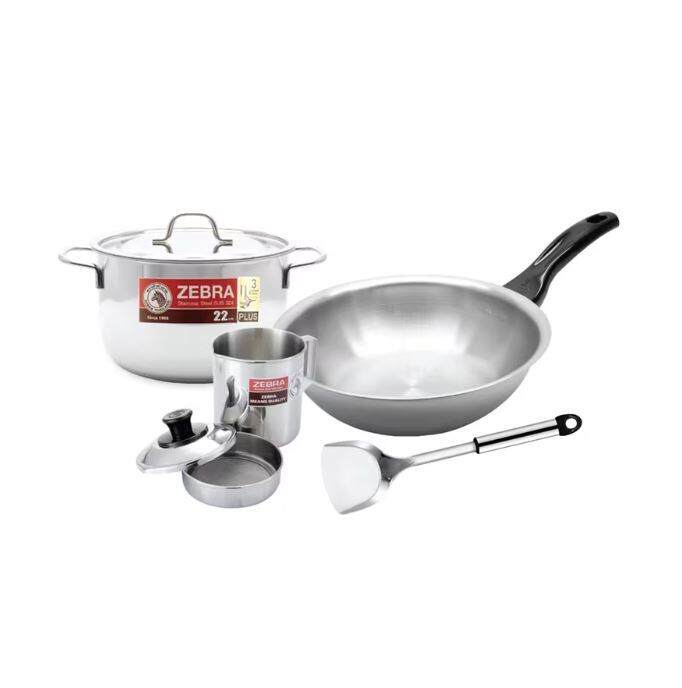 ZEBRA 7 Pcs Multi Set Cookware Set | Lazada