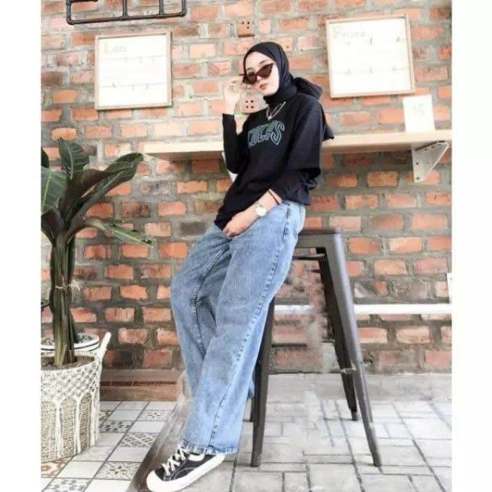 KULOT JEANS SNOW / CELANA JEANS SNOW / KULOT SNOW ACID / KULOT ...