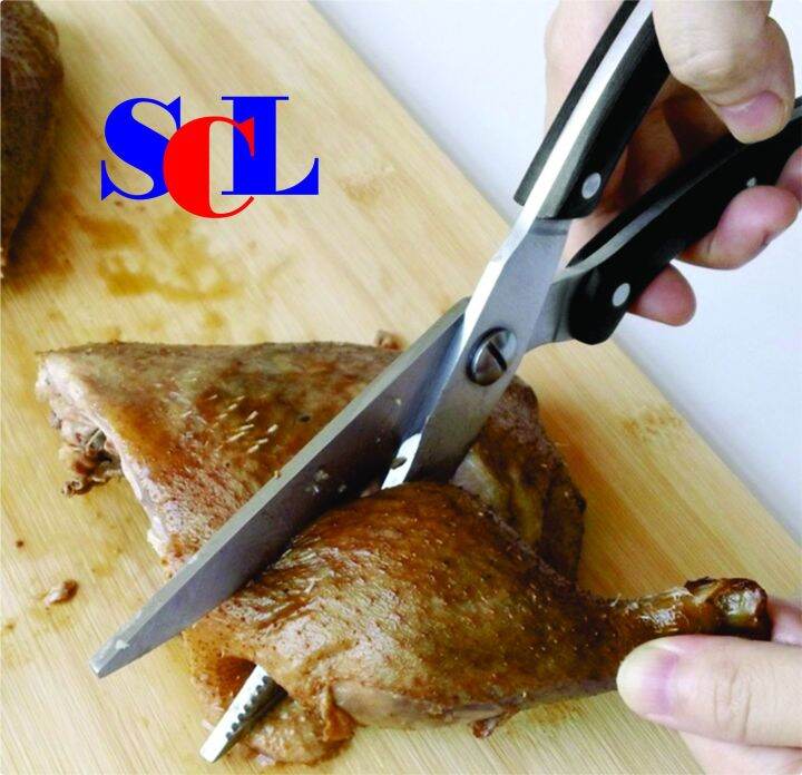 HEAVY DUTY‼️ STAINLESS POULTRY/MEAT SCISSOR #HTK-802 | Lazada PH