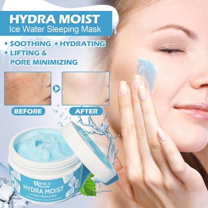 TOTUOF Original Hydra Moist Sleeping Mask Ice Water Collagen Firming ...