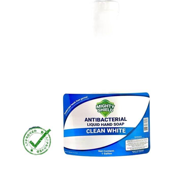 Mighty Shield Antibacterial Liquid Hand Soap - Shangrila Scent 1 GALLON ...