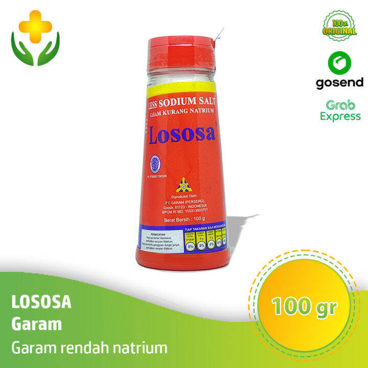 Garam Lososa 100 gr Garam Rendah Natrium Garam Diet Garam Hipertensi ...