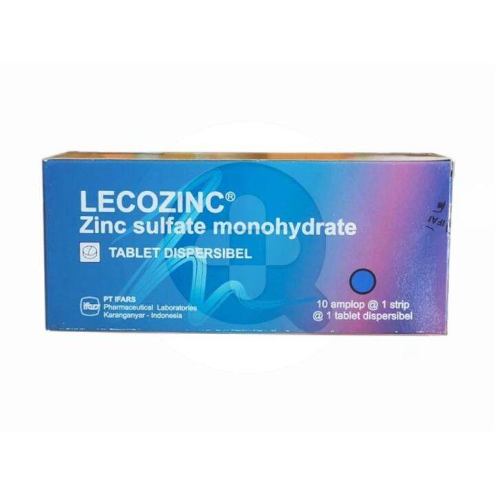 Lecozinc Zink Zinc Box 100 Tablet | Lazada Indonesia
