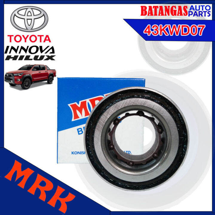 WHEEL BEARING TOYOTA INNOVA 2005-2015 MRK 43KWD07 MADE IN JAPAN | Lazada PH