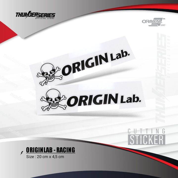 Stiker Origin Lab | Cutting Sticker Origin Lab | Lazada Indonesia
