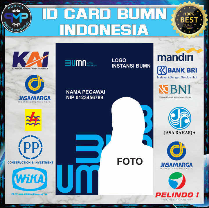 ID Card seluruh BUMN Indonesia | Lazada Indonesia