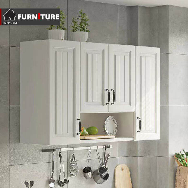【Ready Stock】kitchen cabinet hanging full set wall cabinet almari dapur ...