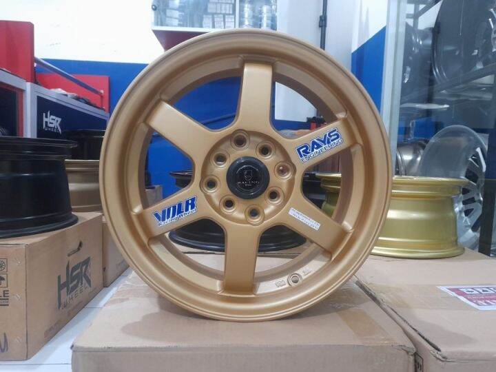 Velg Te37 R15 Rata Body Bronze Baut 4 Brio Ayla Sirion Vios Starlet ...