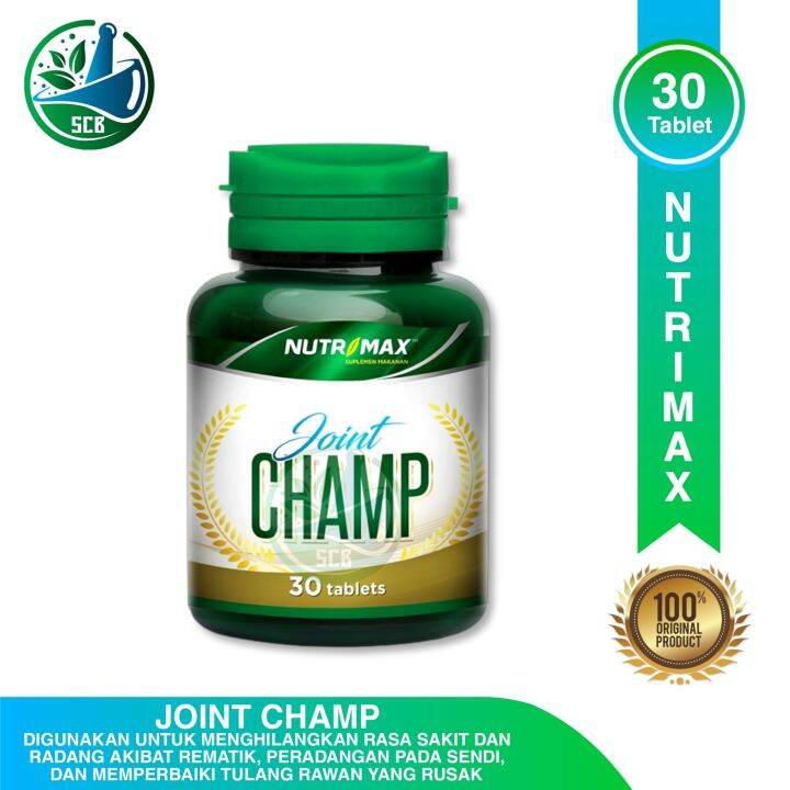 Nutrimax Joint Champ 30 Tablet - Vitamin Glucosamine Sulfate ...
