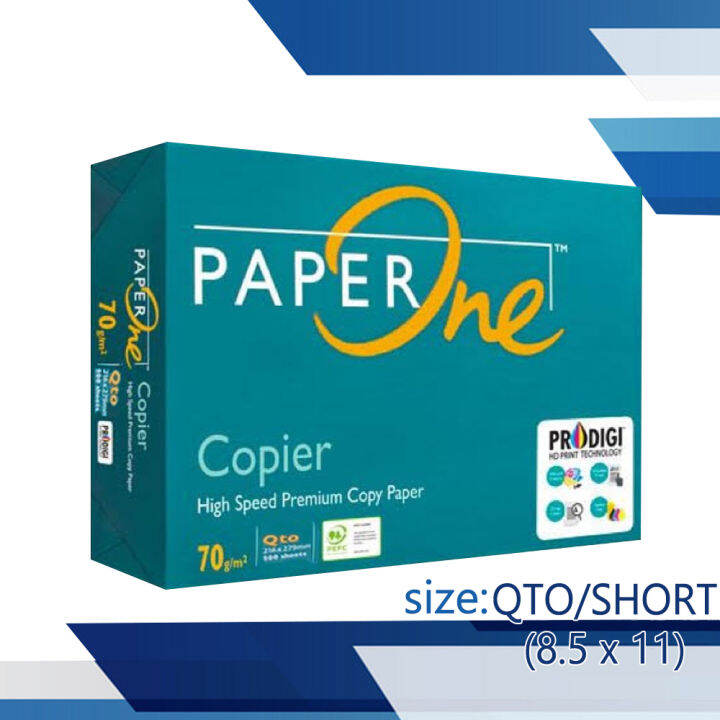 Celina Home Living A Paper One Copier Bond Paper / QTO Size 1 Ream ...