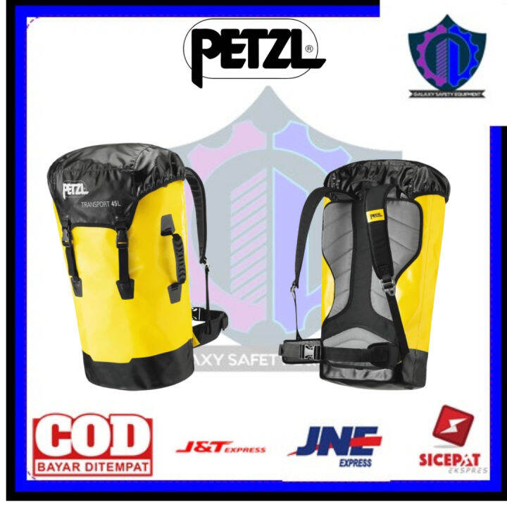 PETZL TRANSPORT PACK 45 LITERS S42Y 045 ORIGINAL TAS CLIMBING MEREK ...