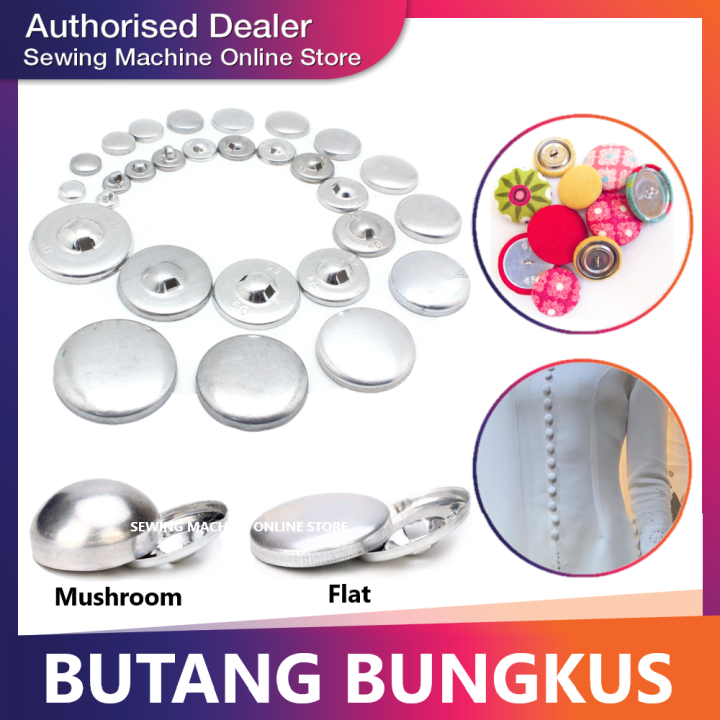 🔥 READY STOCK 🔥 100PCS Butang Bungkus / Butag Balut / Butang Kain ...