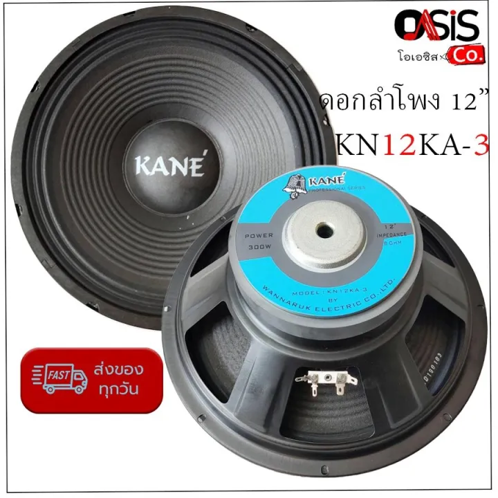 (1ดอก/ส่งทุกวัน) KANE KN12 KA-3 300W ดอกลำโพง 12 นิ้ว ดอกลำโพง 12นิ้ว ...