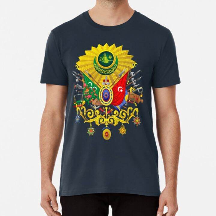 T shirt for men/2022 NEW Coat Of Arms - Sultan Abdulhamid Ii - Ottoman ...