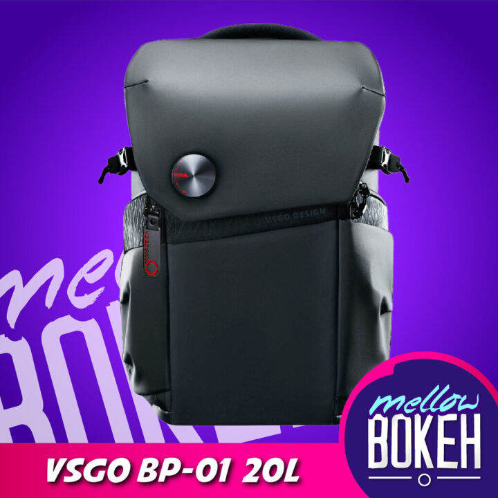 กระเป๋าเป้กล้องถ่ายรูป Camera Bag Backpack VSGO 20L | Lazada.co.th