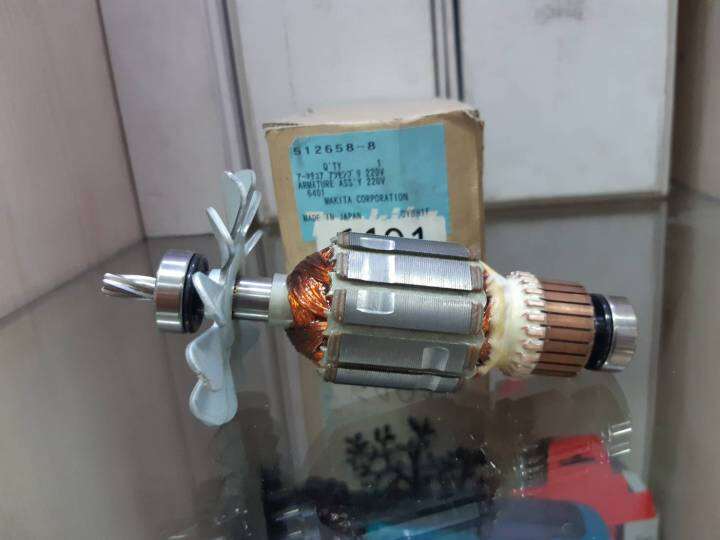 Makita service part Armature for model 6401 part no. 512658-8 อะไหล่ ...