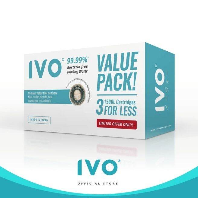 IVO Filter Refill Cartridge • Philippine Department of Health (DOH-FDA ...