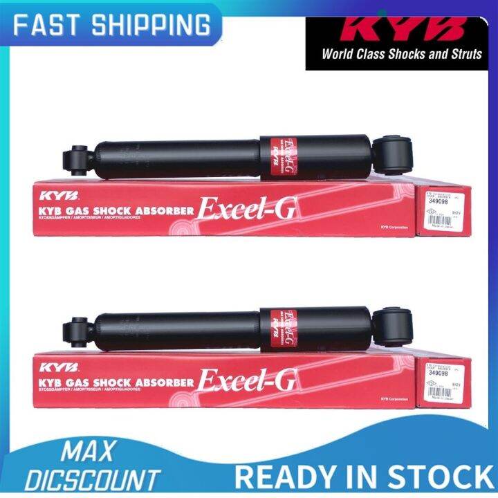 KYB KAYABA Excel-G Shock Absorber Rear for Hyundai Accent 2011 - 2018 Set of 2 (349098) | Lazada PH
