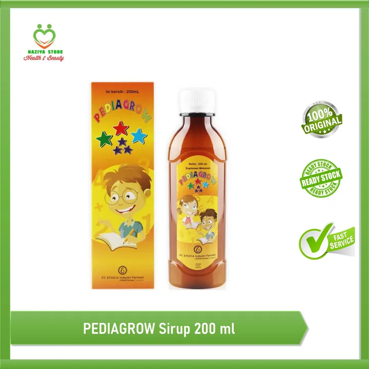 Pediagrow 200 ml Memenuhi Kebutuhan Vitamin dan Sebagai Nutrisi Otak ...