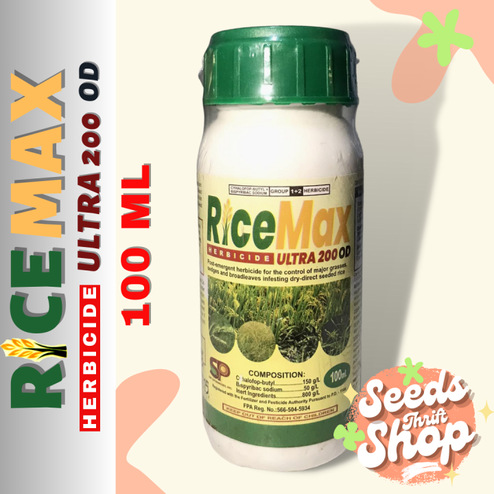 RICEMAX ULTRA 200 OD 100ML HERBICIDE | Lazada PH