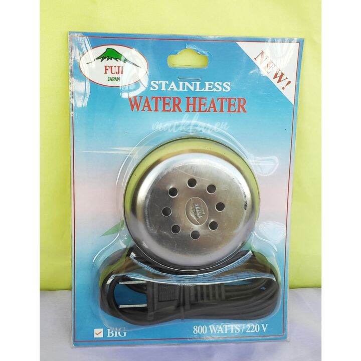 popular Water Heater Stainless ️ Star Fuji ️ 800 watts ️ Round ️ Japan ...