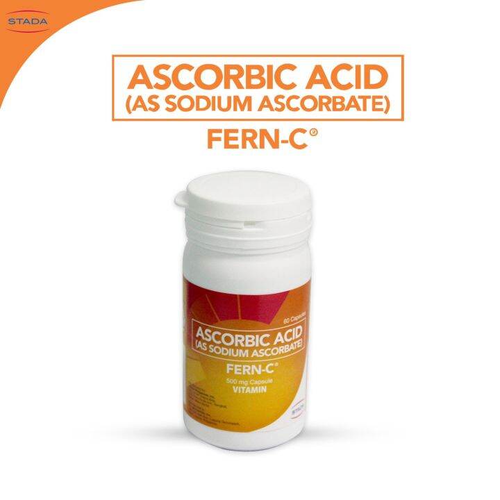 STADA FERN-C Vitamin 500mg by 60 Capsules | Lazada PH