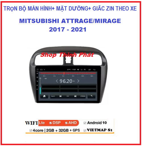 [TẶNG PM VIETMAP S1] Màn hình android OLED C2 cho xe misubishi attrage ...