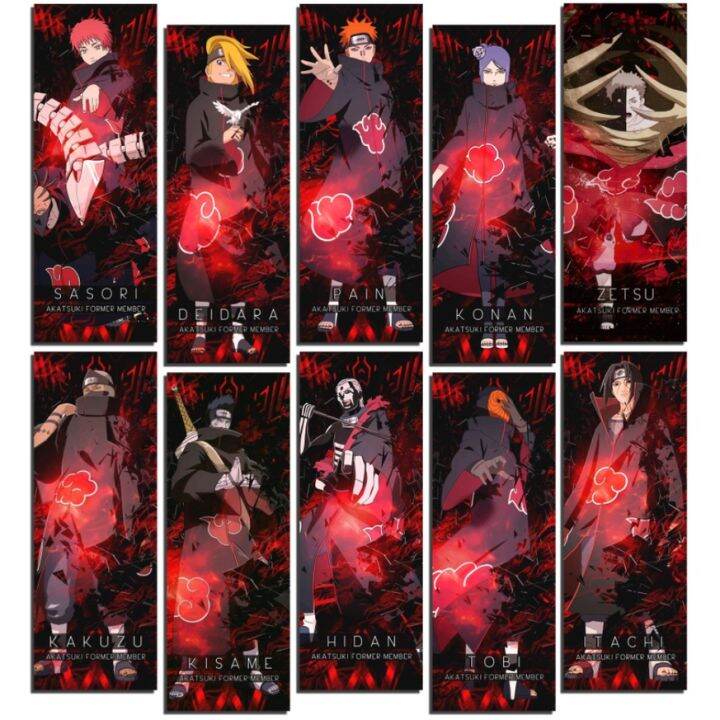Akatsuki Photo Tiles / Wall Decor / Anime Posters on Sintra Board ...