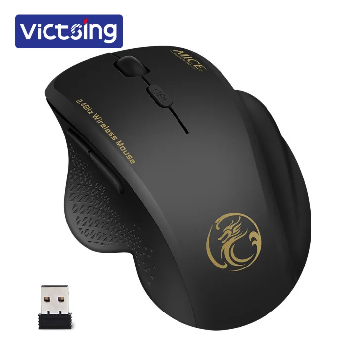 VICTSING iMICE G6 Ergonomic 2.4GHz Wireless Mouse Vertical Mouse ...