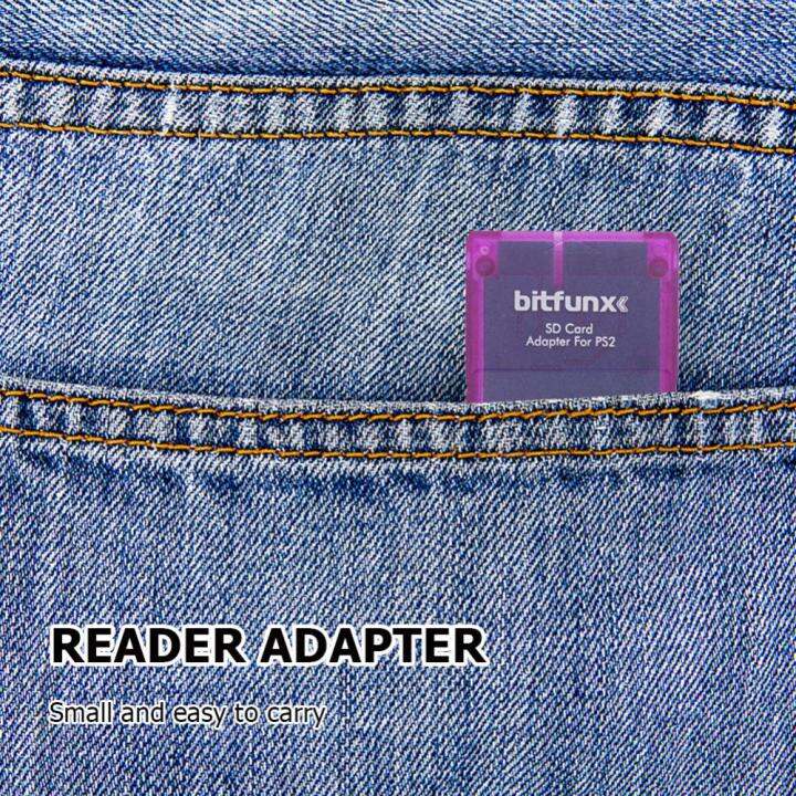 {Ready}Clear Card Reader for PS2 MX4SIO SIO2SD Secure Digital TF Memory Card Adapter | Lazada PH