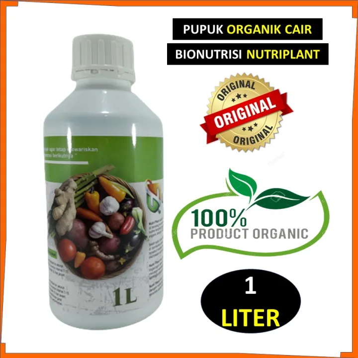 Pupuk organik cair serbaguna penyubur perangsang akar batang dan daun tanaman sayuran 1 liter ...