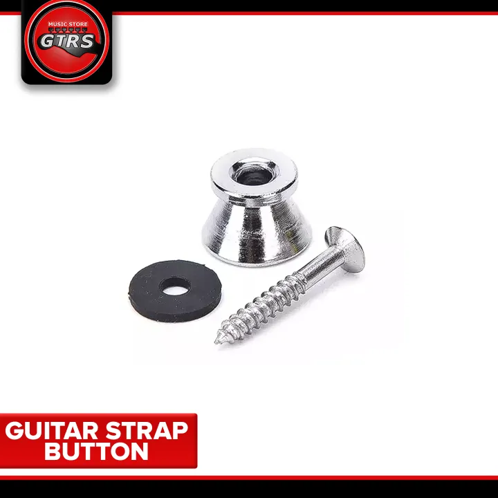 Guitar Strap Button for Acoustic Guitar, Bass Guitar and Electric ...