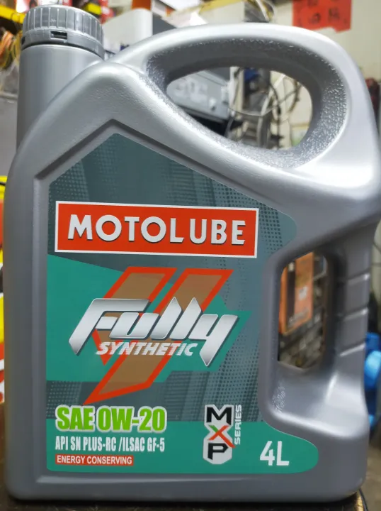 MOTOLUBE 0W20, Fully Synthetic Engine Oil | Lazada
