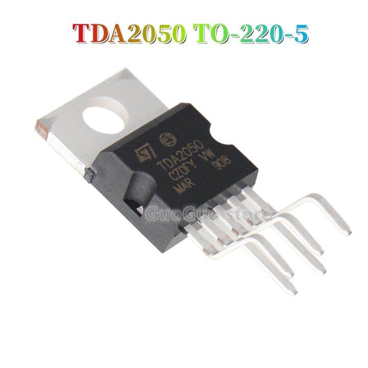10pcs TDA2050 TO-220-5 TDA2050A TDA 2050A TO-220 Audio Amplifier IC New ...