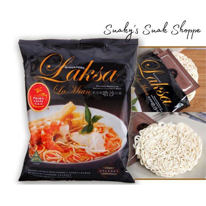 Snack Snack Prima Taste Laksa La Mian Premium Instant Noodles 185g ...