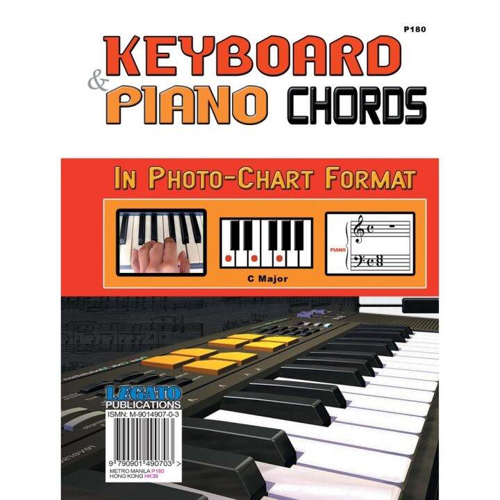 Keyboard and Piano Chords Book Chord Chordbook Book book | Lazada PH