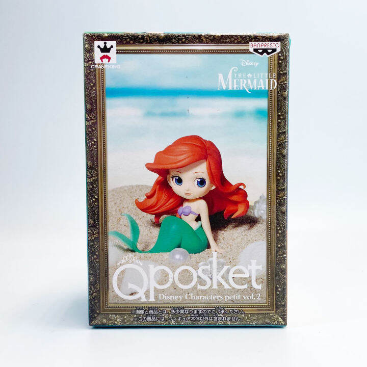 Banpresto Bandai Mermaid Ariel Q posket Disney Pixar Figure มือ1 พร้อม ...