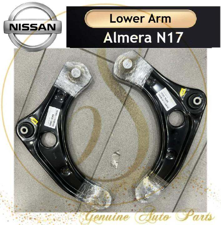 ( 100% ORIGINAL JAPAN ) NISSAN ALMERA N17 LOWER ARM 54501-1HJ1A 54500 ...