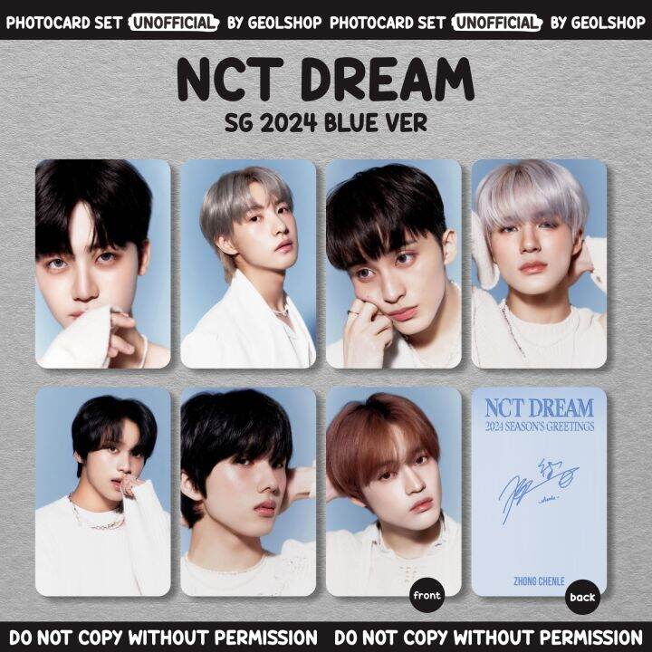 PHOTOCARD UNOFFICIAL | NCT DREAM | SEASON'S GREETINGS 2024 | Lazada Indonesia